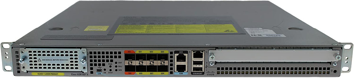 Cisco ASR1001-X Gigabit Wired Router Dual Power Supply – comstarinc